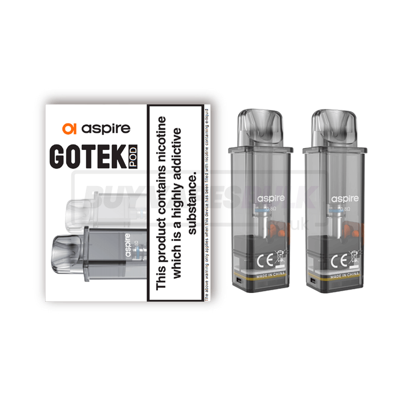 Aspire Gotek X Replacement Pods 4.5ml Pack of 2 – Buy Vapes Bulk