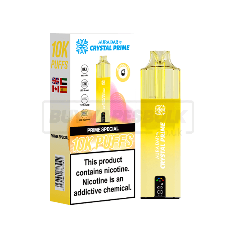 Prime Special Crystal Prime 10K Puffs 5 Pack | Buy Vapes Bulk