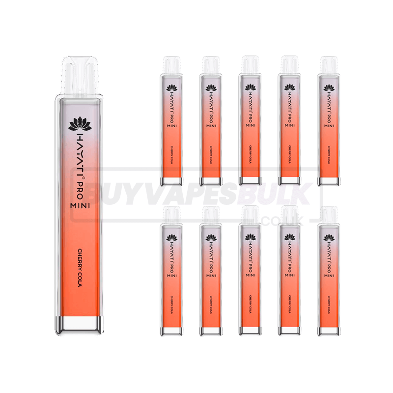 Hayati The Crystal Pro Mini Cherry Cola 10 Pack | BuyVapesBulk – Buy ...