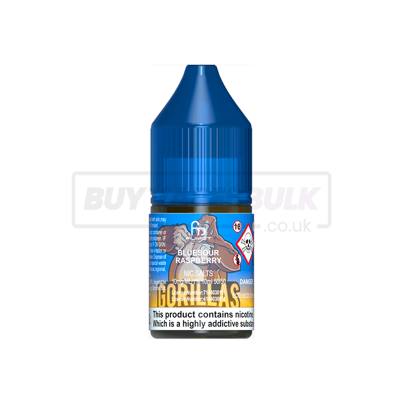Blue Sour Raspberry RandM Tornado 7000 Nic Salt E-Liquid Pack of 10 x ...